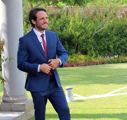 Michael Succar, un periodista que viste elegante